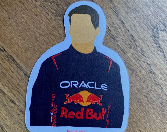 F1 Max Verstappen Sticker Redbull Racing // Formula One // 2021 2022 ...