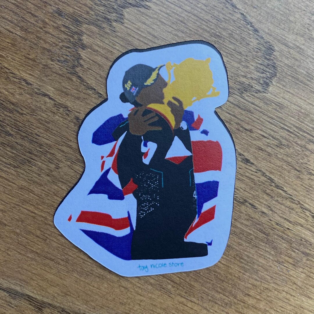 Lewis Hamilton Sticker - Etsy