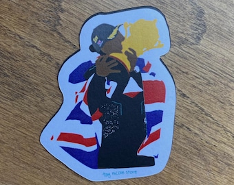 Lewis Hamilton Mercedes F1 Formula One Chibi Cartoon Color Sticker ...