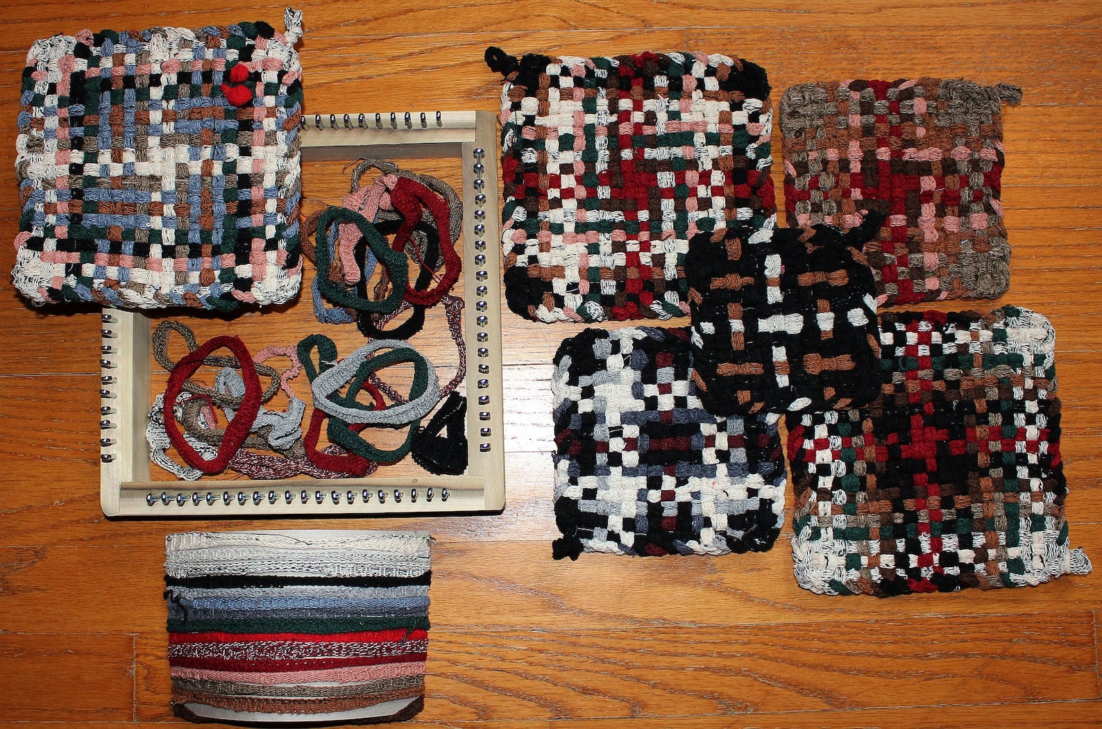 Large Sockloops Assorted Colors. Potholders Loopers Made in - Etsy