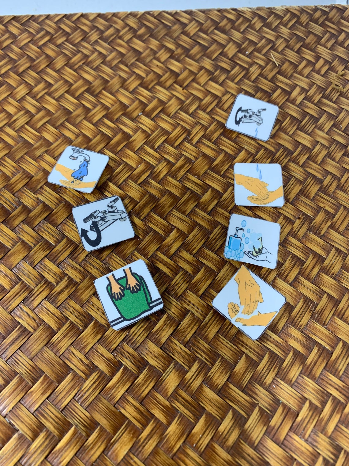 Autism PECS, Visual Schedule Hygiene Routine for Kids-potty Training ...