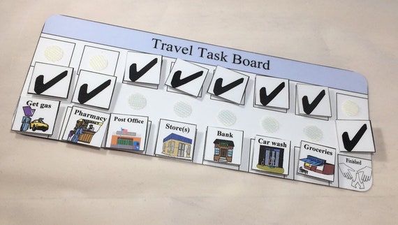 Visual Aid Schedule Daily Routine Chart With Autism PECS ABA | Etsy