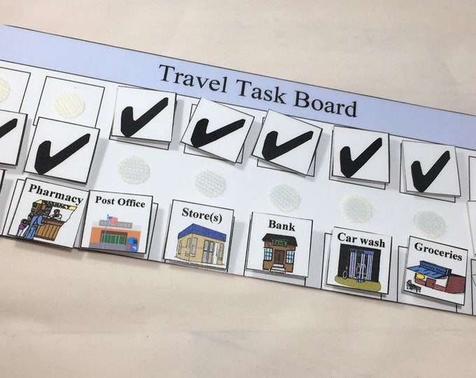 Visual Aid Schedule, Daily Routine Chart With Autism PECS ABA Therapy ...