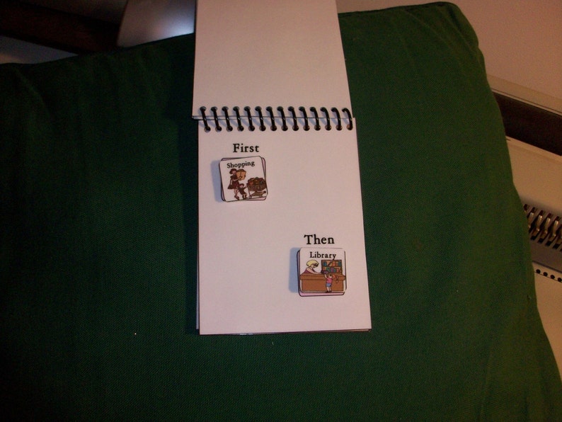 Communication Grocery Shopping Mini Book Visual Schedules - Etsy Israel