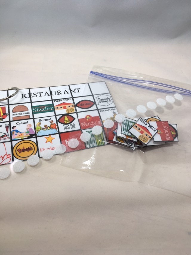 Autism PECS, Visual Schedule Board With Visual Aid Communication ...