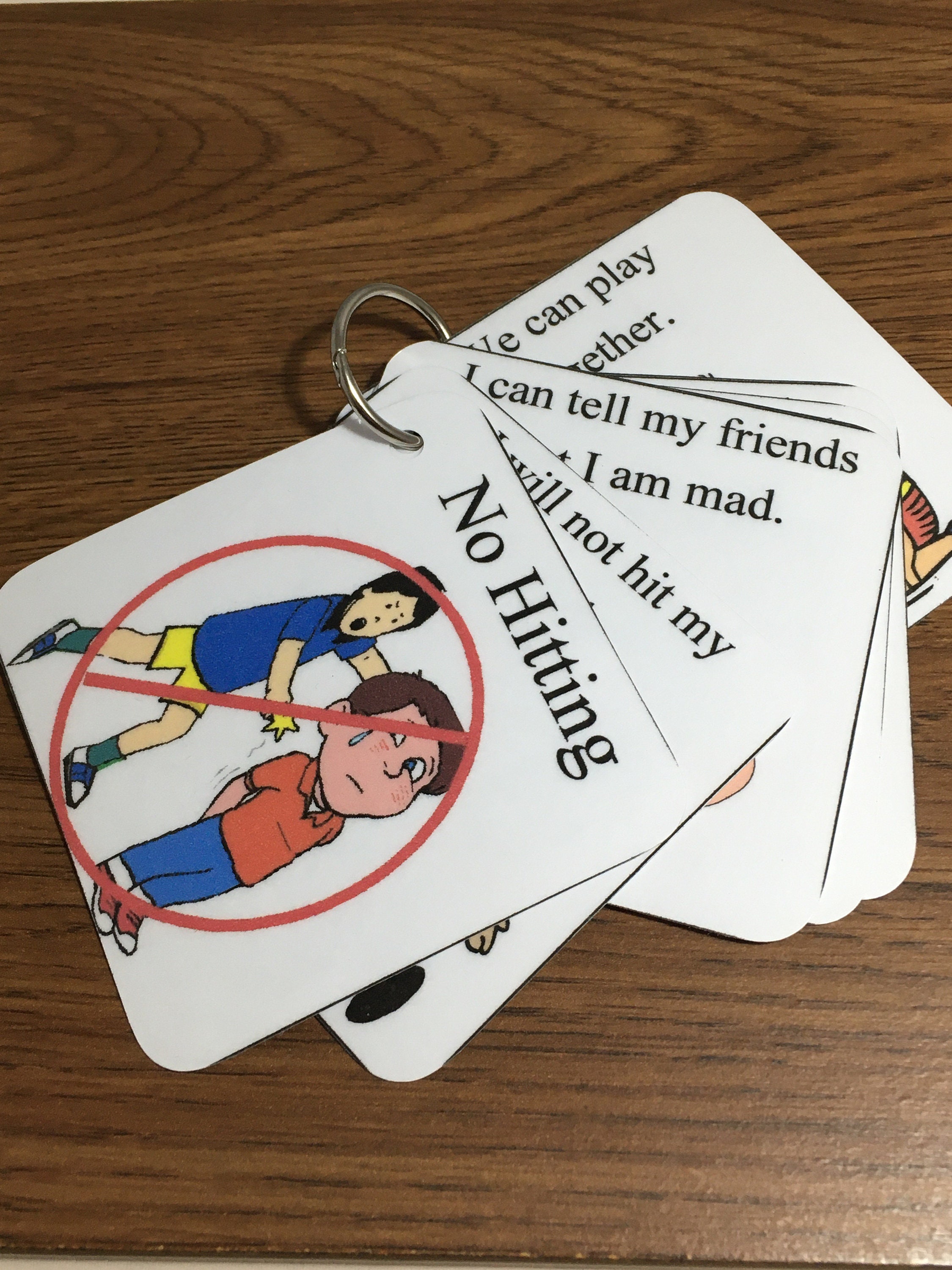 No Hitting Social Story