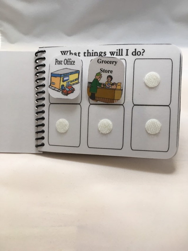 Social Skills Story My Visit to Communication Book, Autism PECS ...