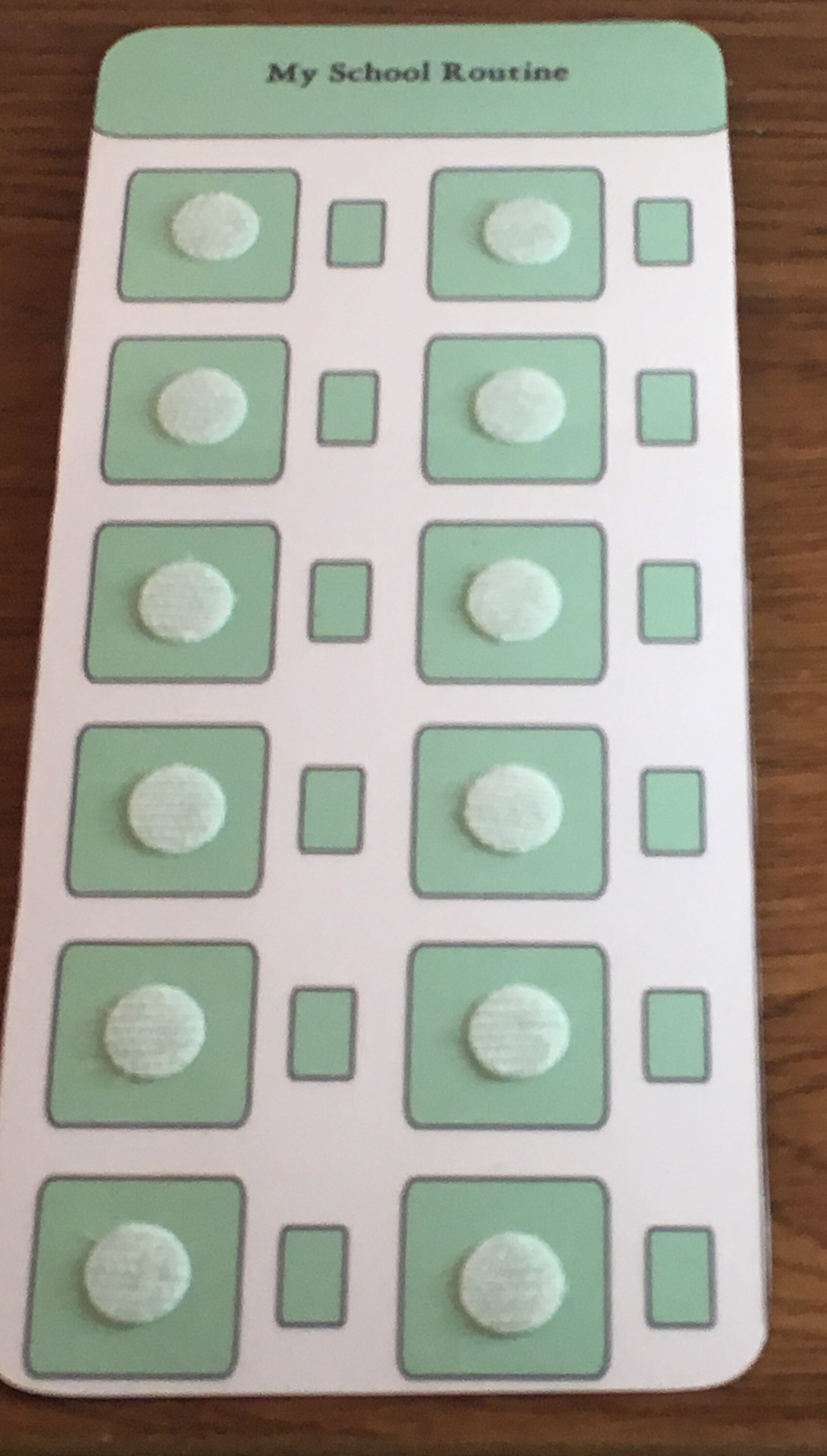 Daily Routine Visual Schedule Chore Chart, ABA Therapy, Autism PECS ...