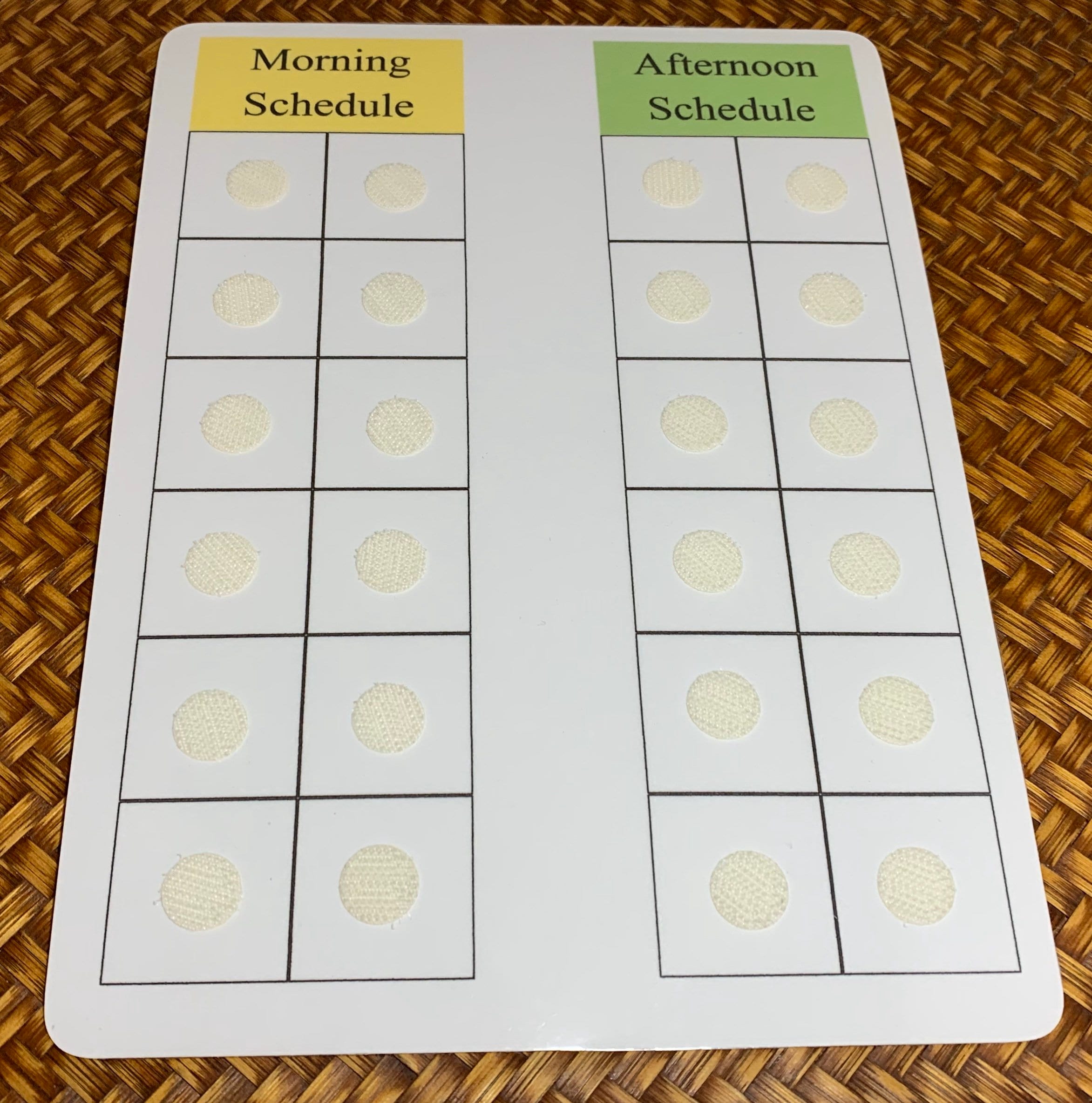 DIY Daily Routine Chore Chart Visual Schedule Boards, Autism PECS ...