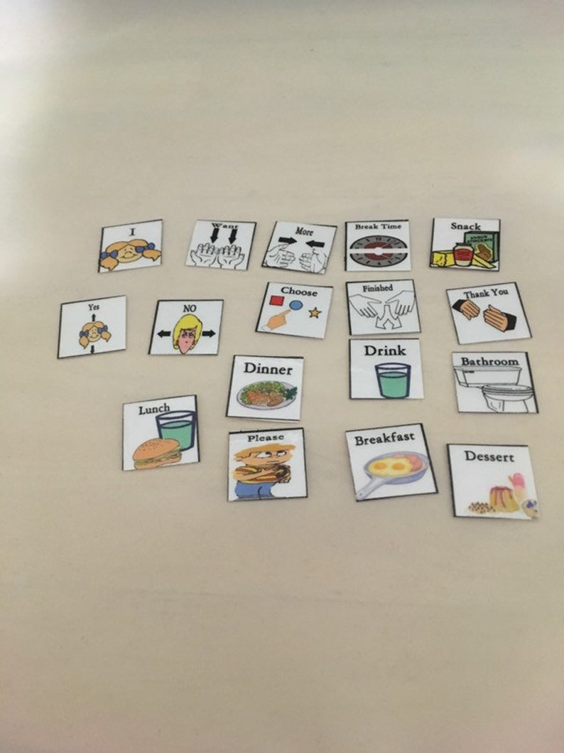 Visual Aid, Large Communication Board, Autism PECS, Communication Cards ...