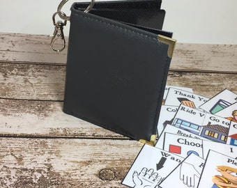 Communication Wallet | Etsy