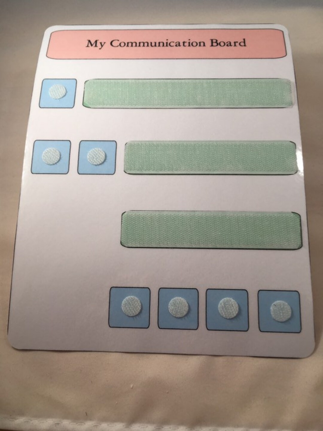 Visual Aid, Large Communication Board, Autism PECS, for ABA and Speech ...