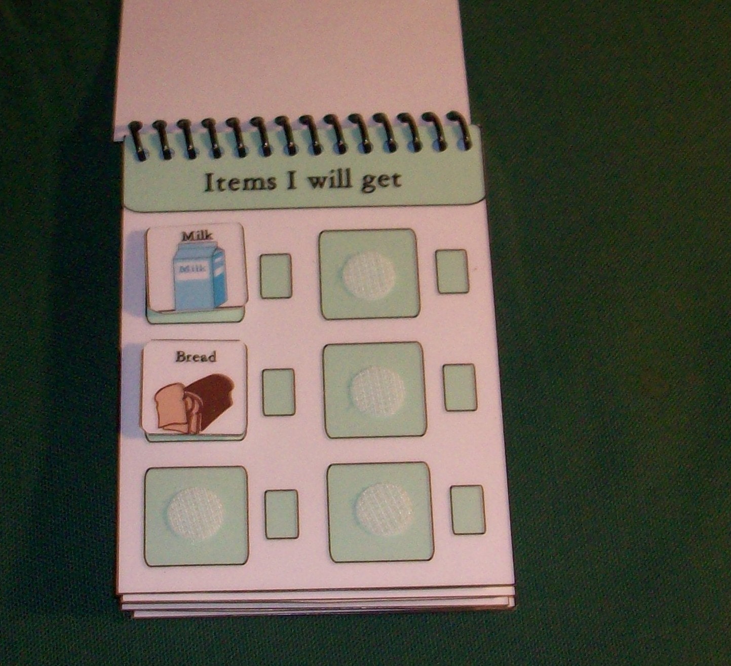 Communication Grocery Shopping Mini Book, Visual Schedules, Autism PECS ...