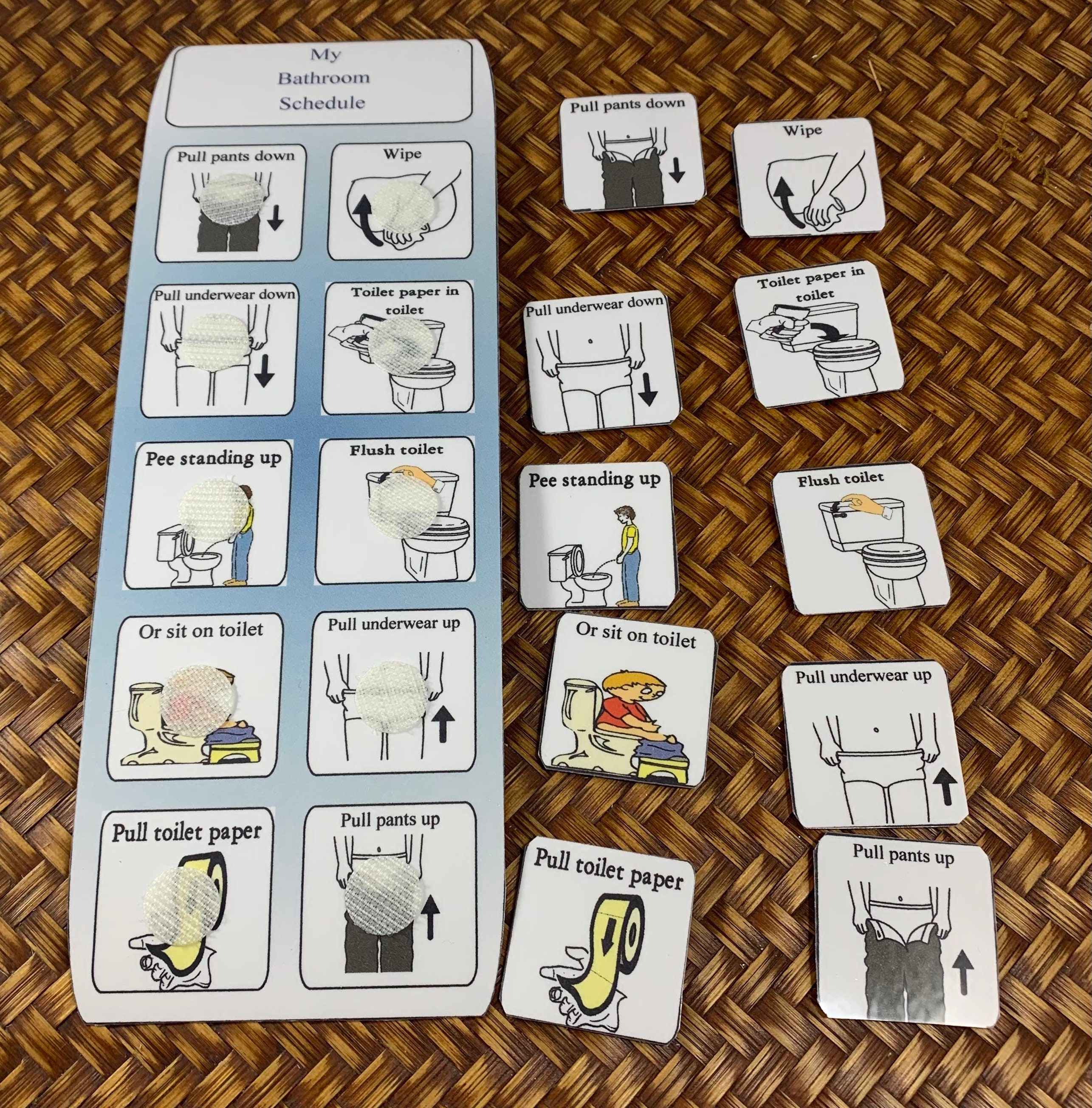 Potty Training Set For Autism Pecs Visual Aid By Thea - vrogue.co