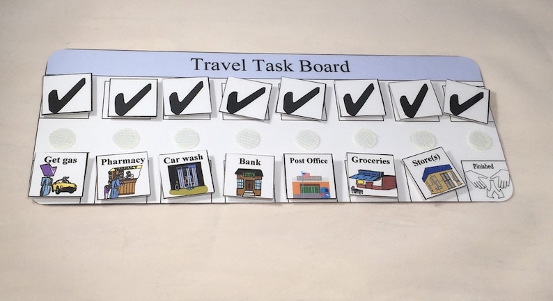 Visual Aid Schedule, Daily Routine Chart With Autism PECS ABA Therapy ...