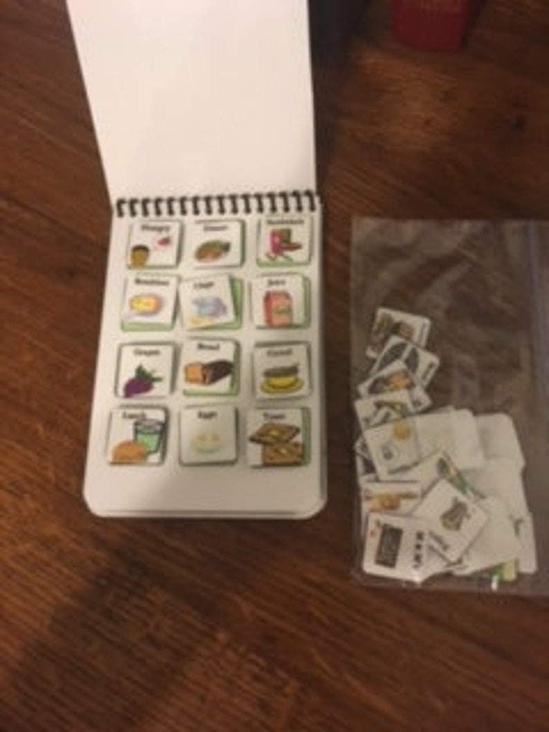 Visual Schedule Communication Book, 64 Autism PECS, Visual Aid ...