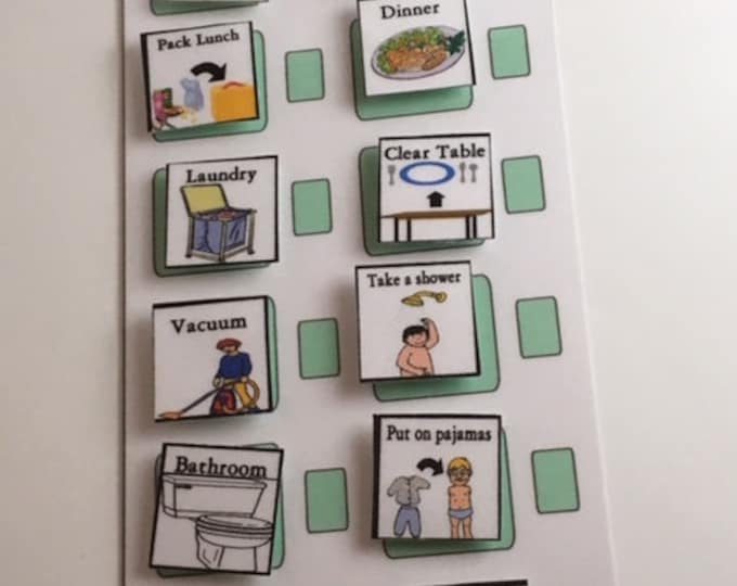 Boardmaker Daily Schedule PEC Board - Etsy Canada