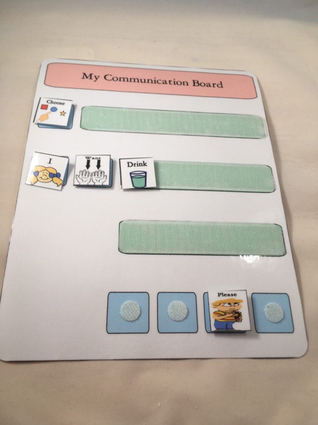 Visual Aid, Large Communication Board, Autism PECS, Communication Cards ...