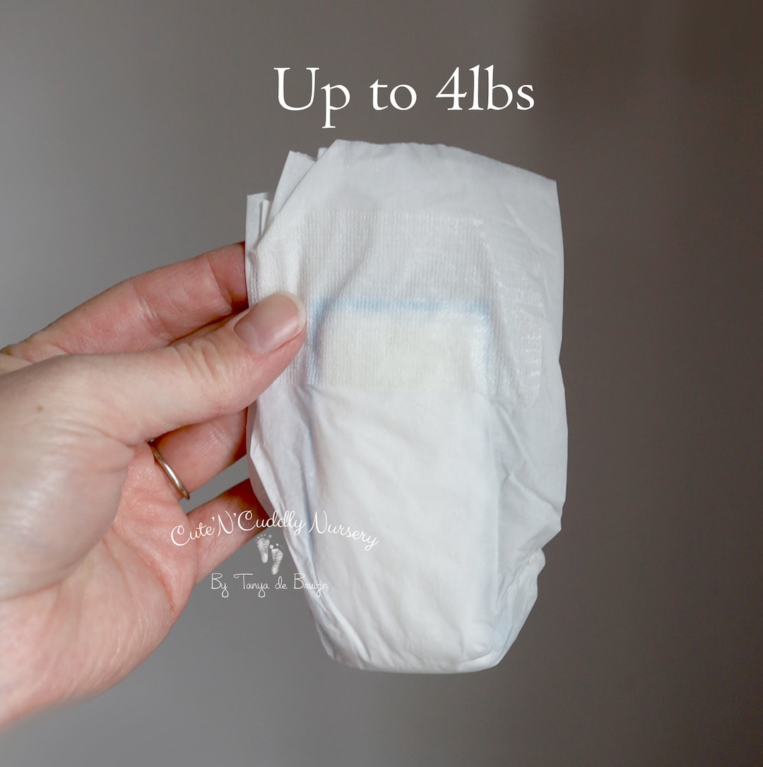 Preemie Diapers - up to 4lbs - Etsy