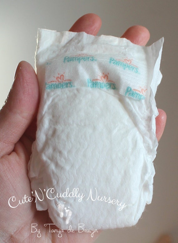 Micro Preemie Disposable Pampers Diapers Up to 4lbs Set of | Etsy