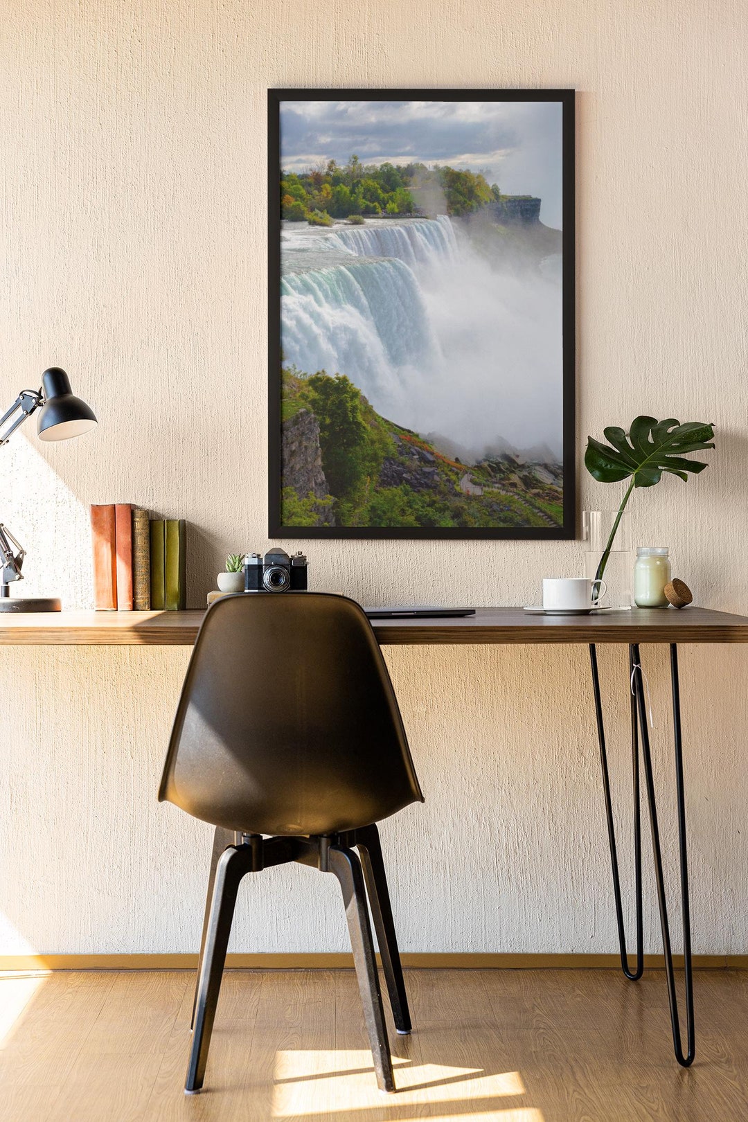 Niagara Falls Framed Vertical Poster - Buffalo New York Wall Art - Etsy
