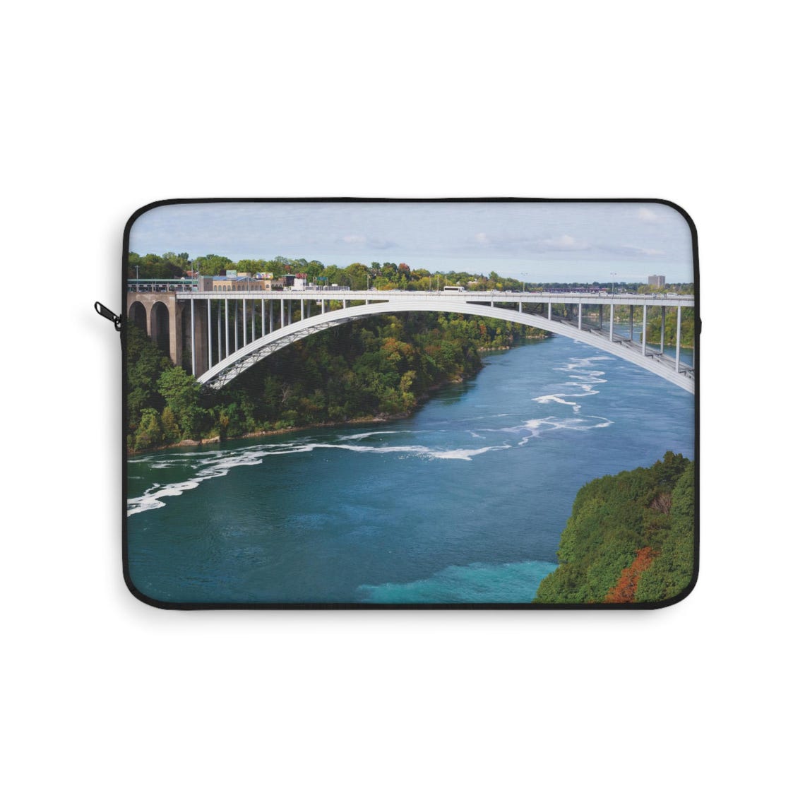 Niagara River/peace Bridge New York Laptop Sleeve - Etsy