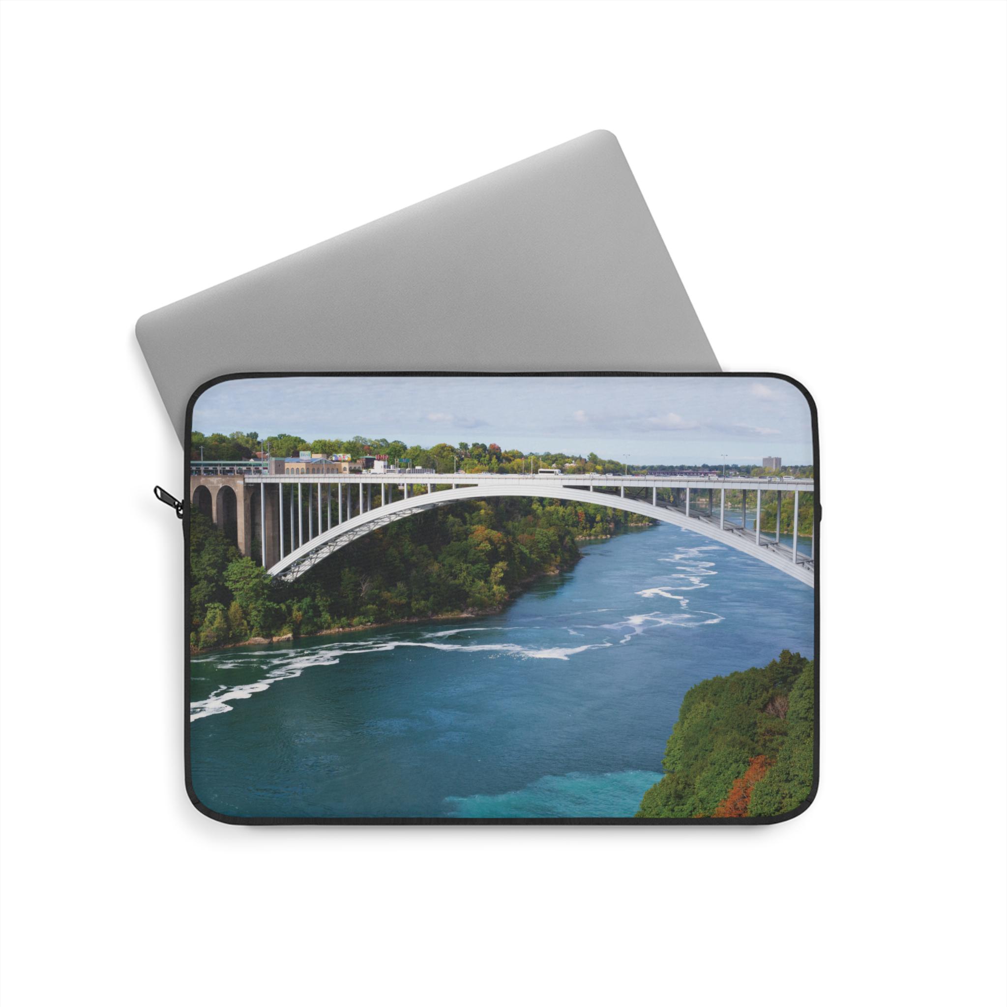 Niagara River/peace Bridge New York Laptop Sleeve - Etsy