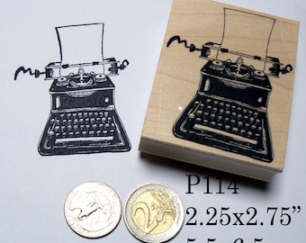 Typewriter stamp | Etsy