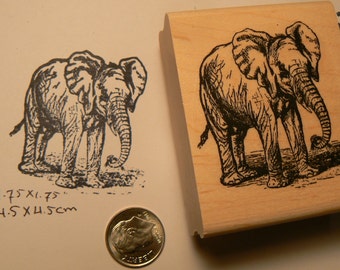 Elephant stamps | Etsy