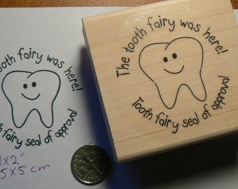 Tooth fairy stamp | Etsy