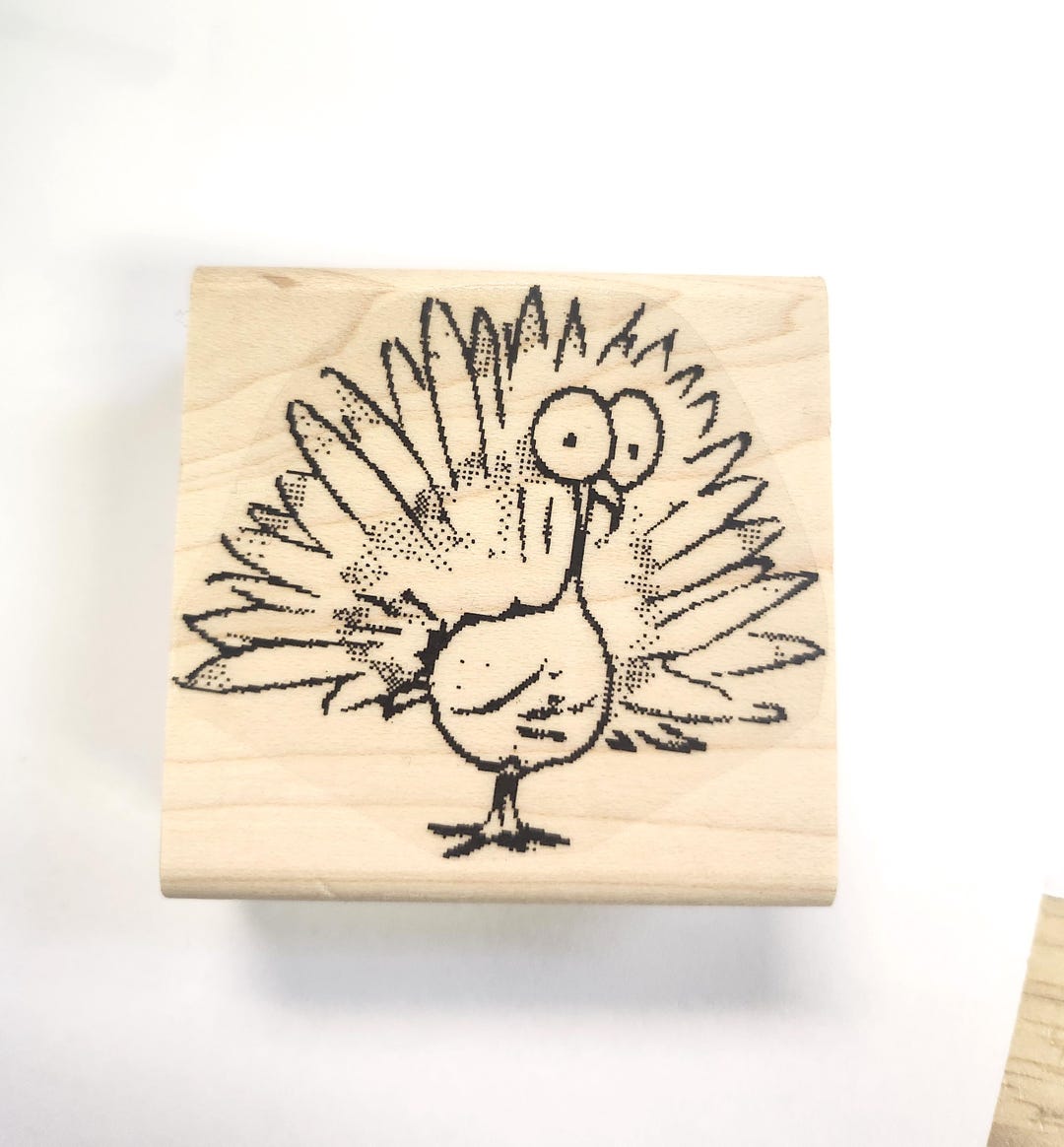 Turkey Rubber Stamp P21 - Etsy