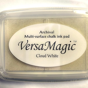 Versamagic Archival Chalk White Ink Pad for Multi Surface - Etsy