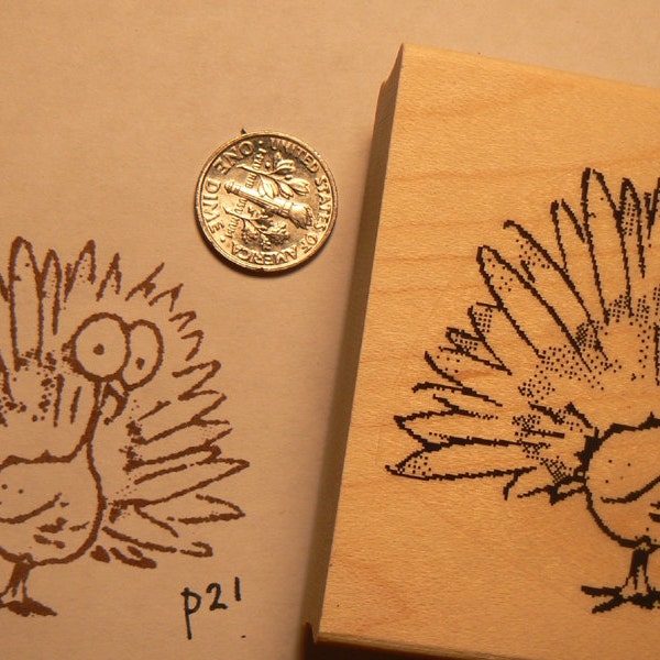 Wild Turkey Stamp - Etsy