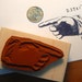 Pointing Finger Rubber Stamp Vintage Style Wood Mounted P30 - Etsy