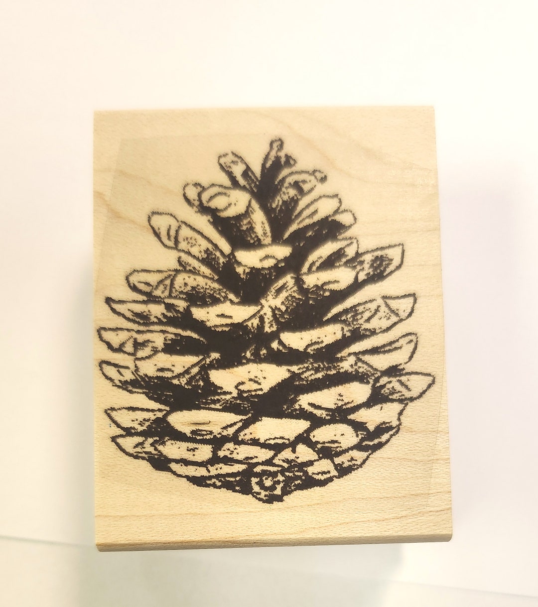 P93 Pine-cone Rubber Stamp - Etsy