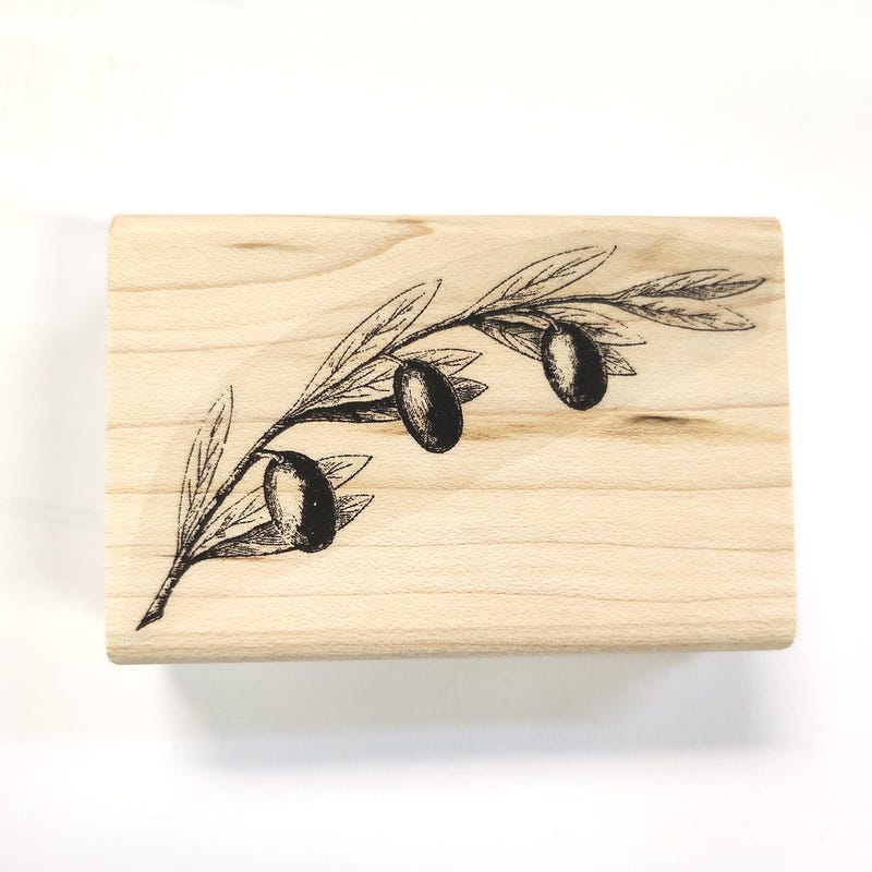 Tree Rubber Stamp - Etsy