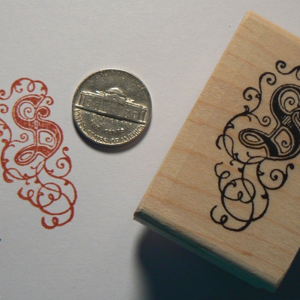 Monogram Letter S - Etsy