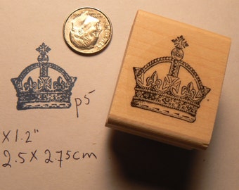 Crown Stamp | Etsy