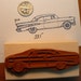 Antique Car Rubber Stamp WM Chevy 1957 P10 - Etsy