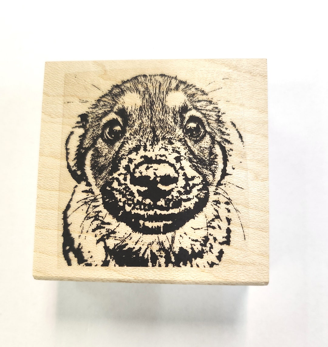 P119 Puppy Dog Rubber Stamp - Etsy