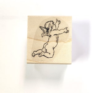 Little Angel Rubber Stamp P16 - Etsy
