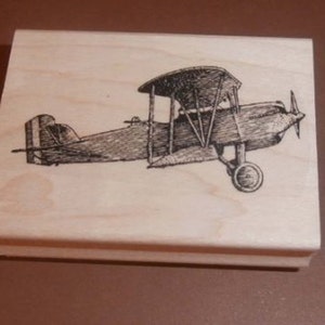 Airplane Rubber Stamp P21 - Etsy
