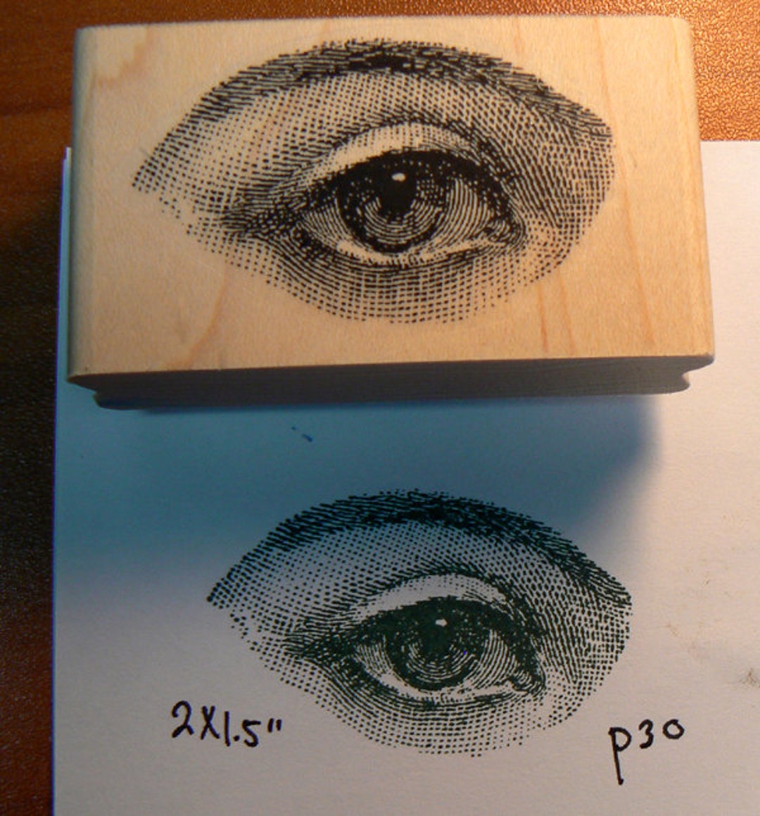 Eye Rubber Stamp, Victorian Style WM P30 - Etsy