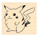 P137 Pikachu Anime Rubber Stamp - Etsy