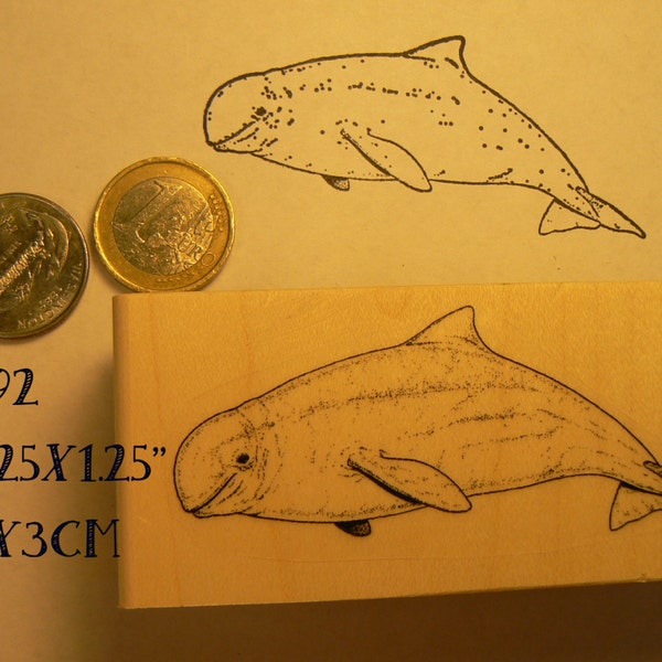 Whale Rubber Stamp - Etsy