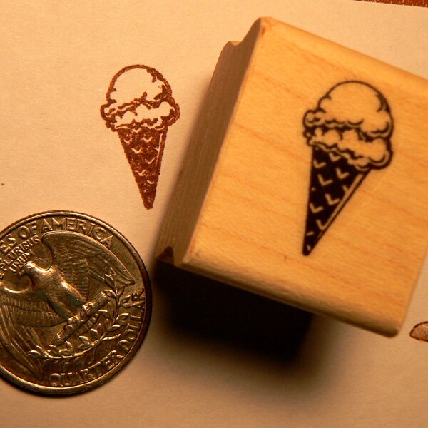 Ice Cream Stamp - Etsy