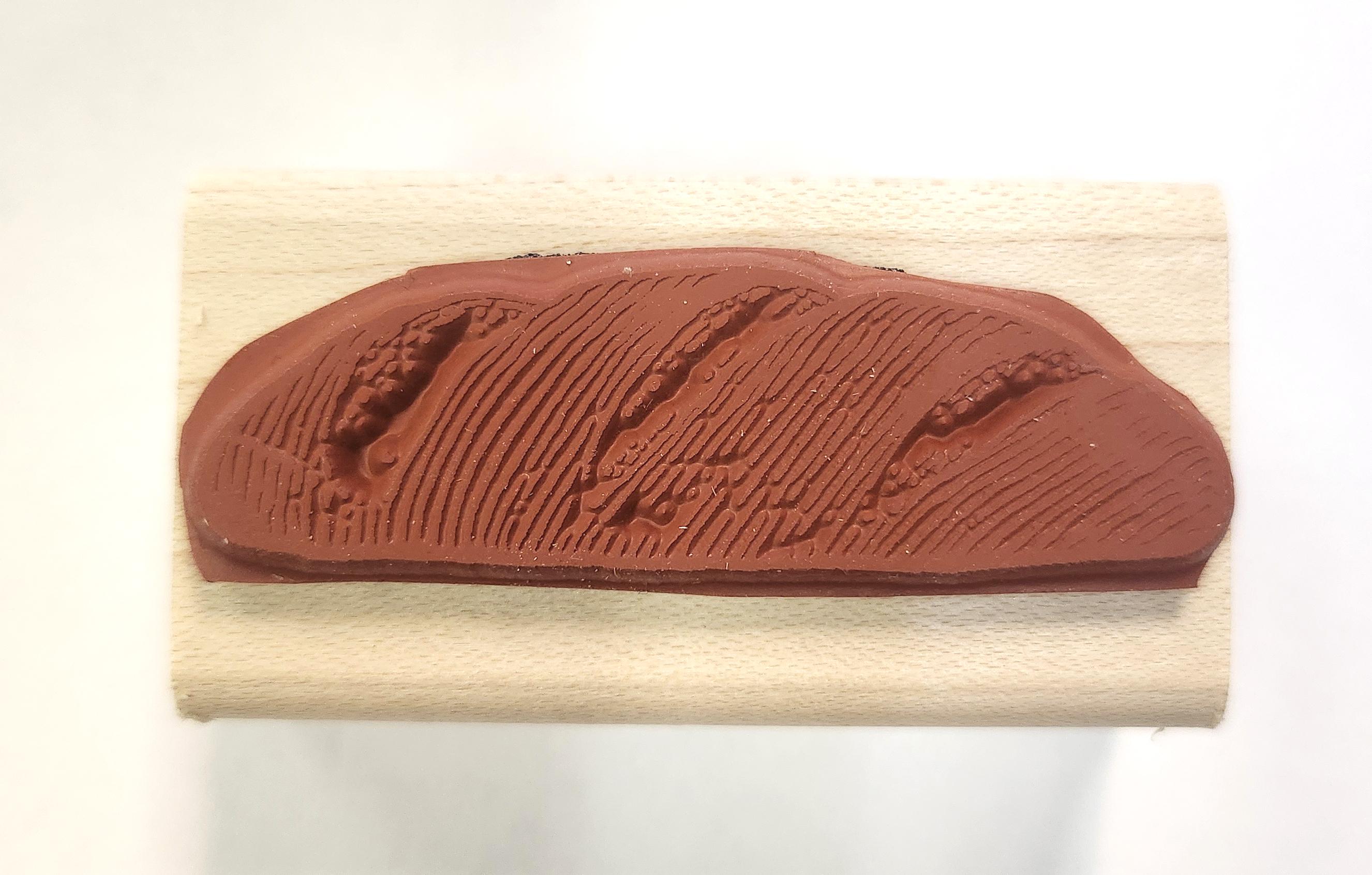 P120 Loaf of Bread Rubber Stamp - Etsy