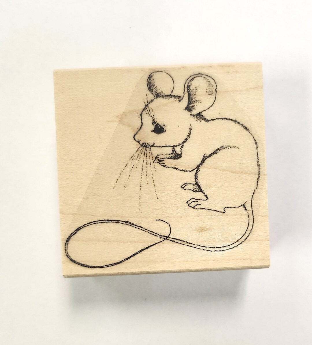 Mouse Rubber Stamp WM P28 - Etsy