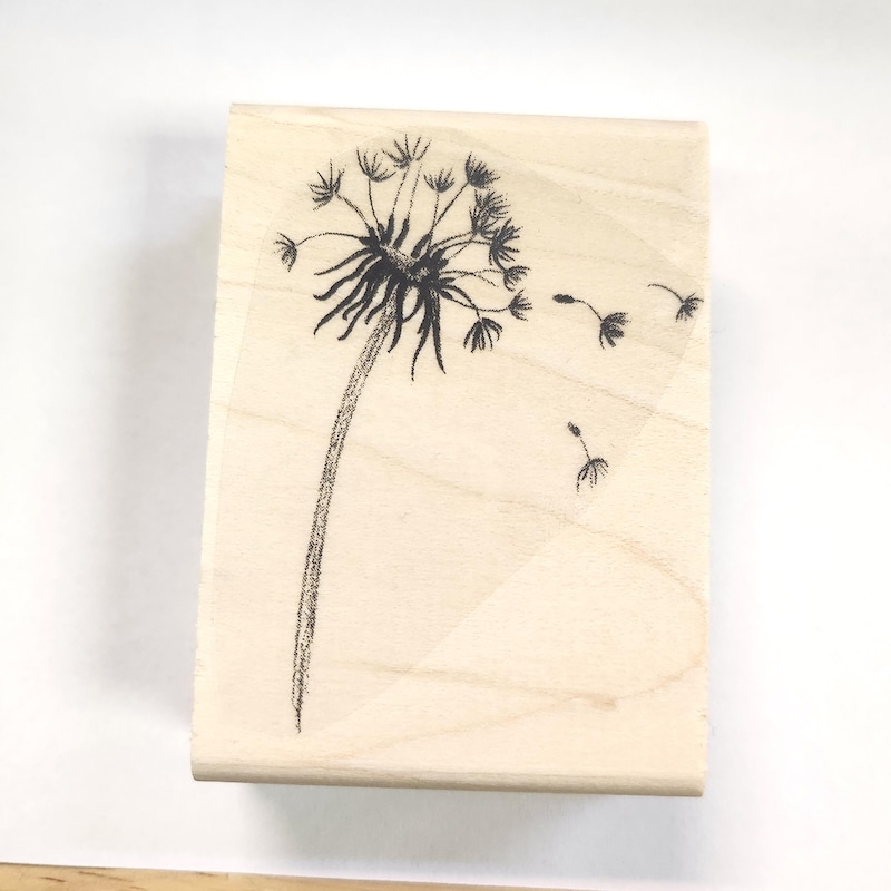 Dandelion Stamp - Etsy UK