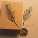 Wheat Rubber Stamp WM P11 - Etsy